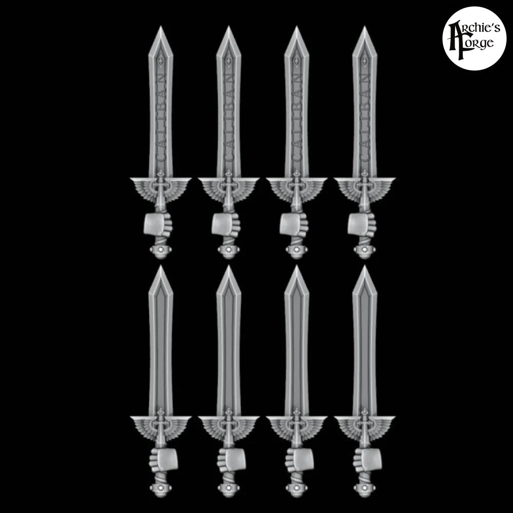 Angel Power Swords - Set of 8 – Archies Forge