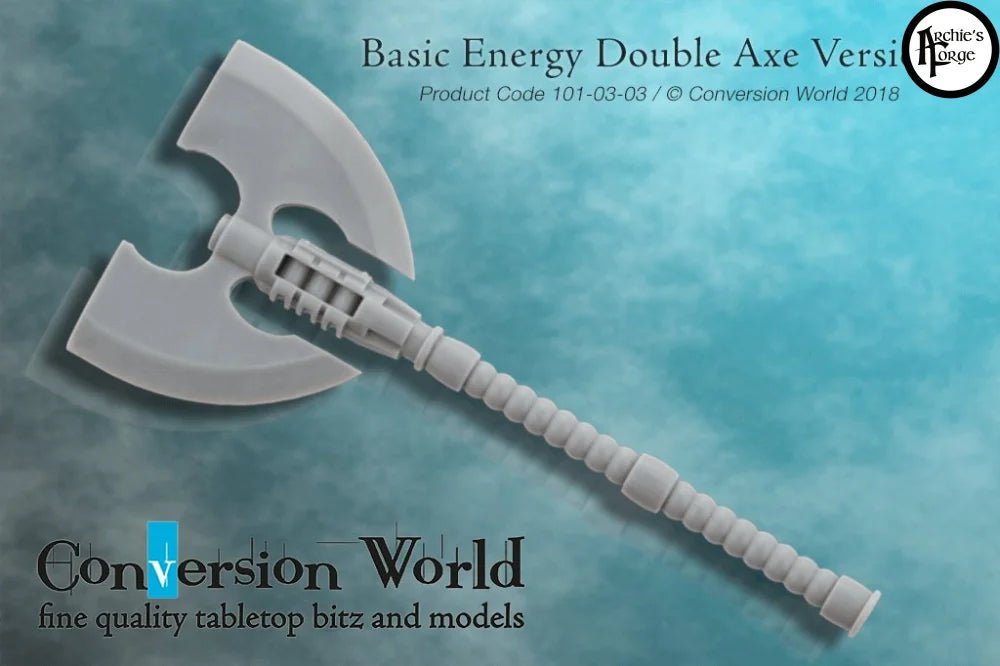 Basic Energy Double Axe Version 1 – Archies Forge