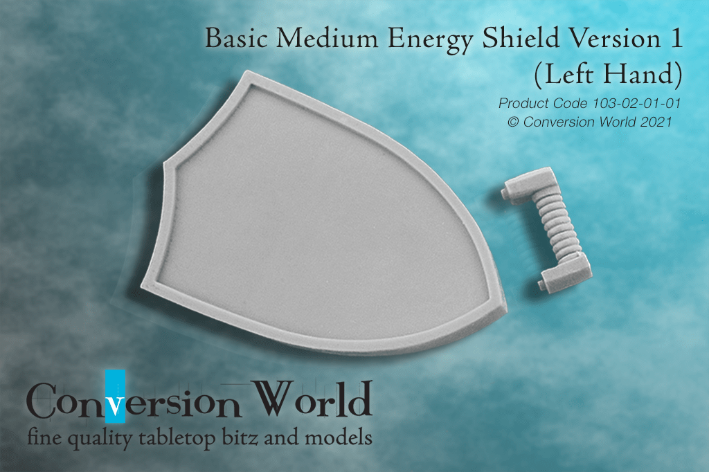 Basic Medium Energy Shield Version 1 (Left Hand) X 1 – Archies Forge