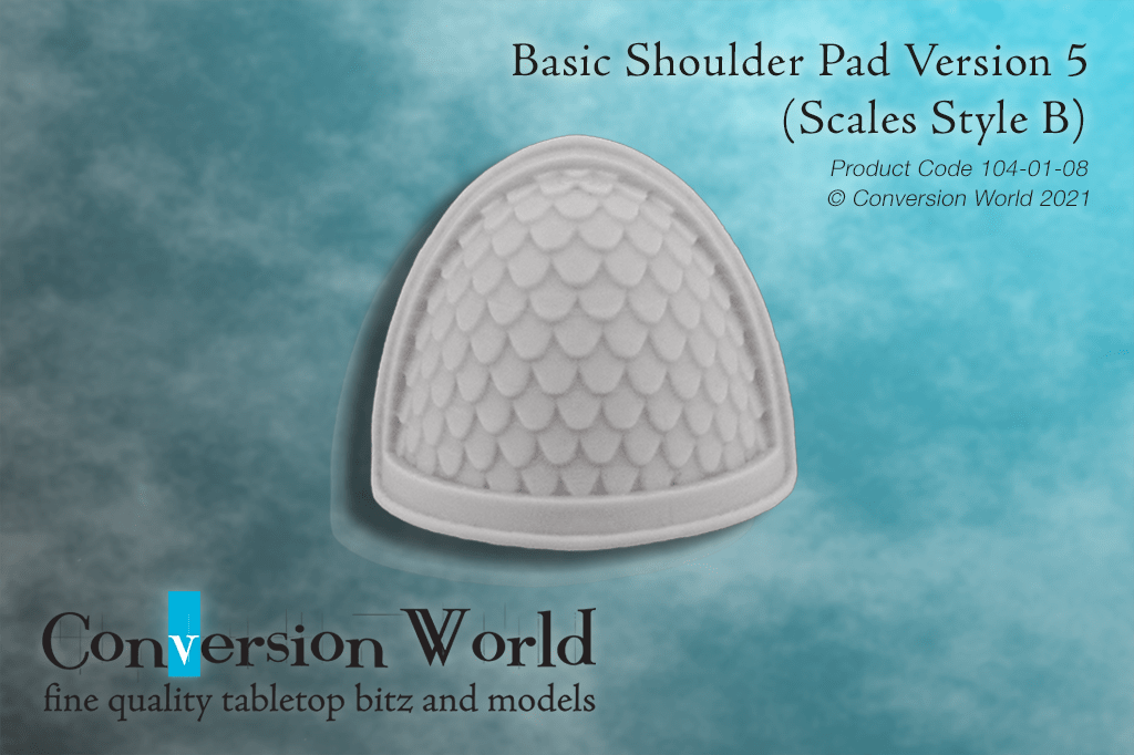 Basic Shoulder Pad Version 5 (Scales Type B) — Archies Forge
