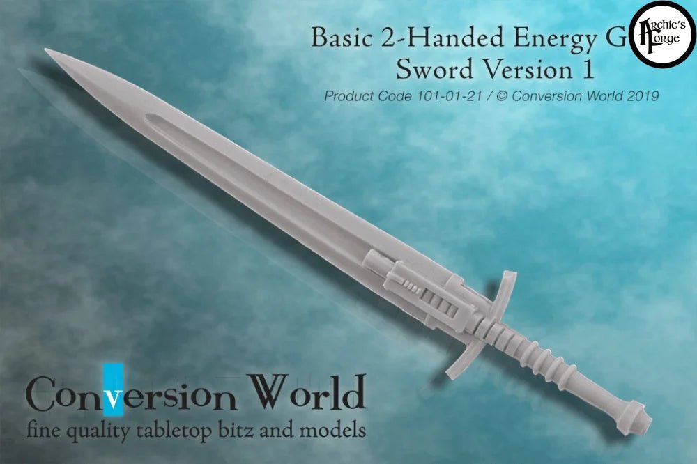 Basic Two-Handed Energy Gun Sword Version 1 — Archies Forge