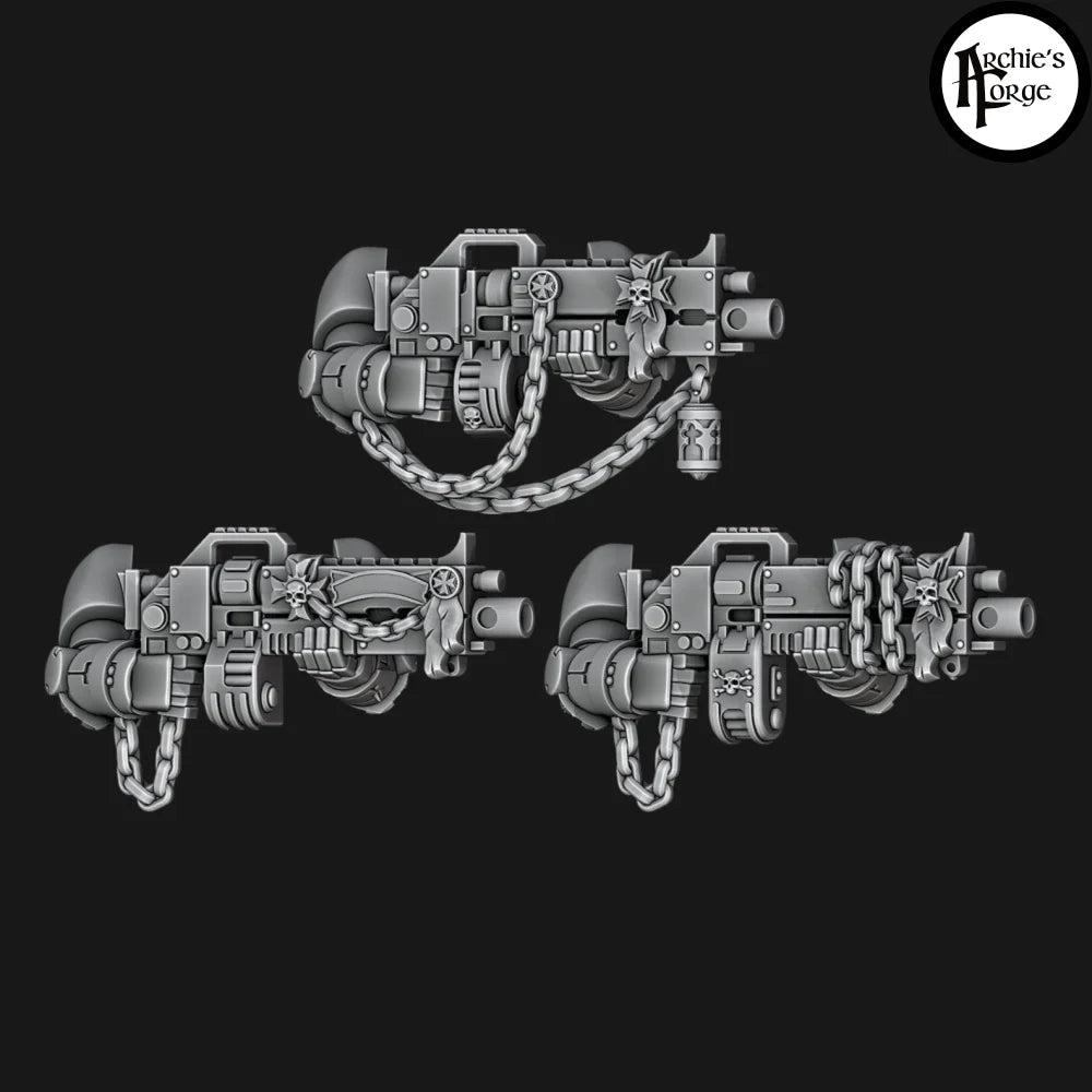 Legio Templaris Heavy Bolt Rifle - Set of 3 - Gravis Scale – Archies Forge
