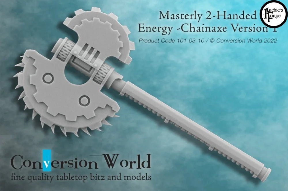 Masterly 2-Handed Energy Chainaxe Version 1 – Archies Forge