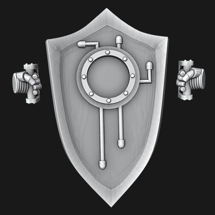 Legio Templaris - Bladeguard Storm Shields - Set of 5 — Archies Forge