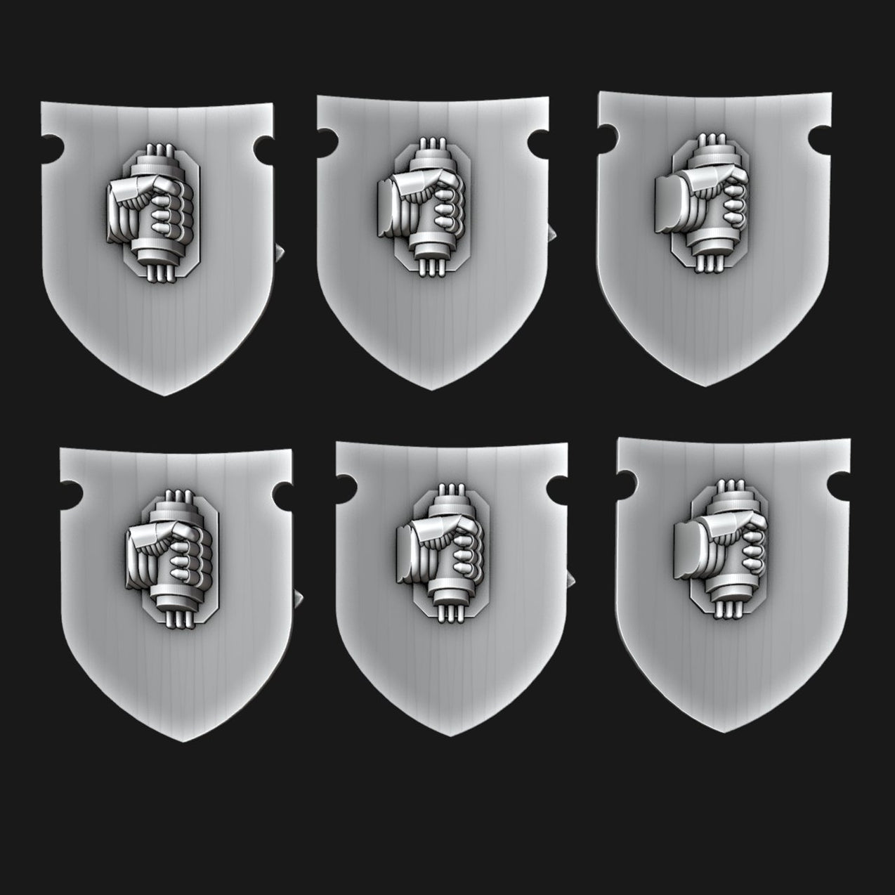Legio Templaris - Terminator Shields - Set of 6 — Archies Forge