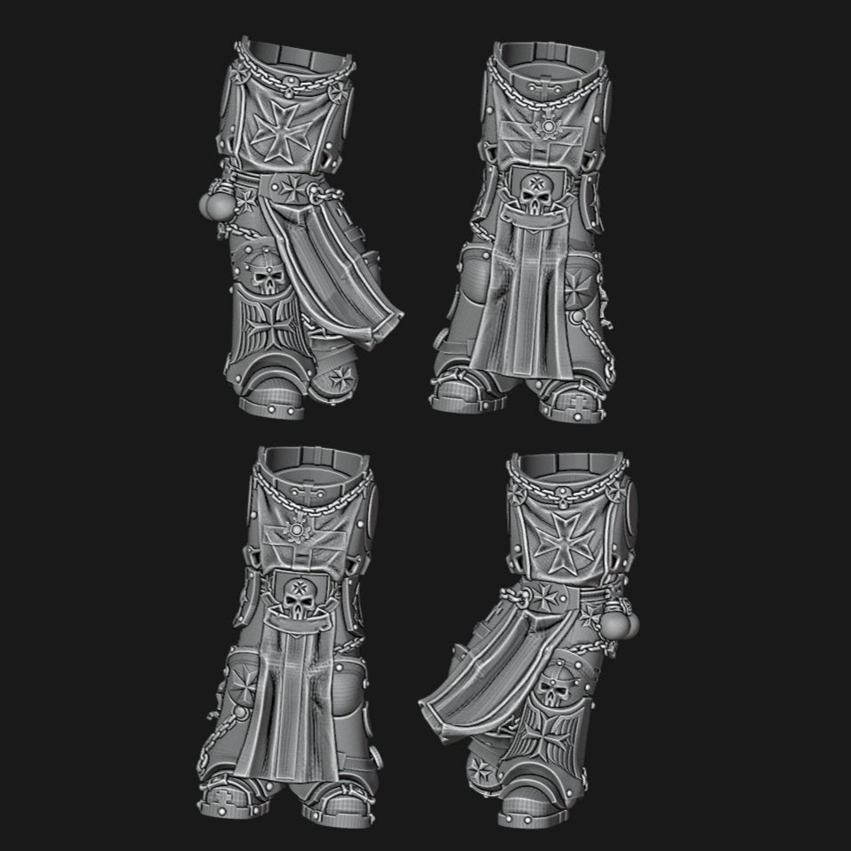 Prime Scale Bodies - Legio Templaris - Set of 4 — Archies Forge