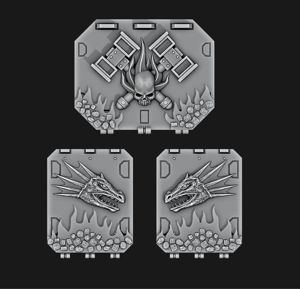 Salamanders Repulsor Door Upgrade Kit — Archies Forge